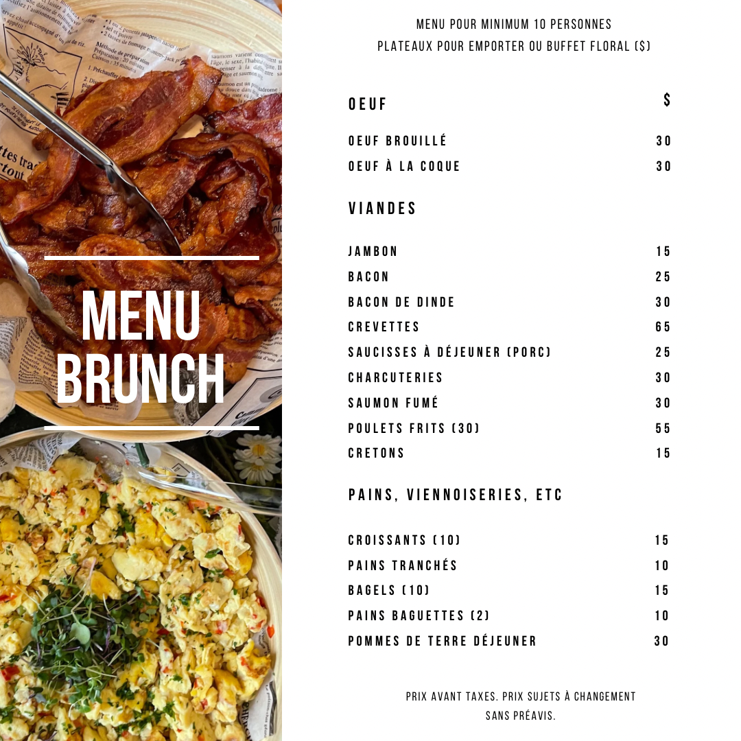 Traiteur brunch - Hey my foodies